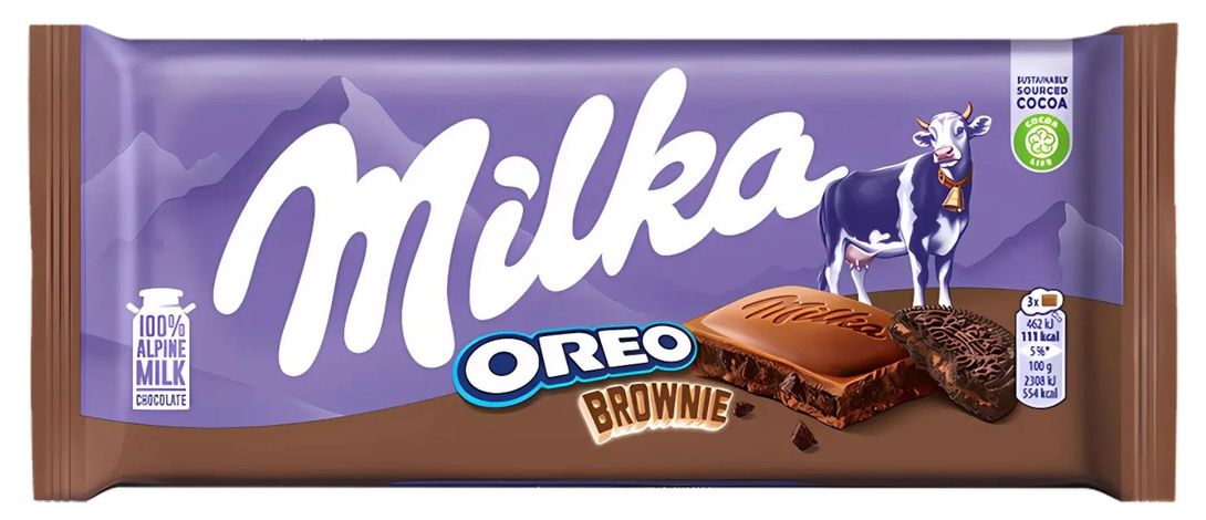 Milka Oreo Brownie 100g Chocolate Bar - Instore B&M (Winton ...