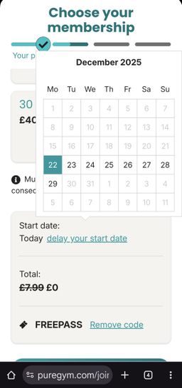 Free 3-Day Gym Pass at PureGym with Code FREEPASS | hotukdeals