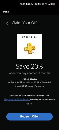 PlayStation Plus 12-Month Memberships: Essential £43.59, Extra £64.69 ...