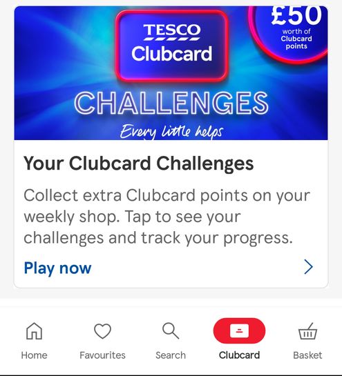 Clubcard Challenge: Collect Up To 5000 Points – Selected Accounts at ...