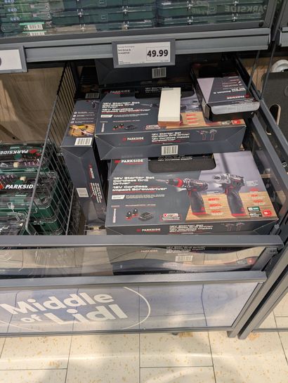 Parkside Performance 12V Starter Set - Cordless Drill & Impact at Lidl ...