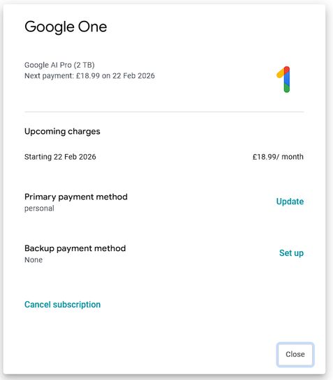 Google One 2TB Plan: Free Gemini 3 Pro Access for £7.99 at Google One ...