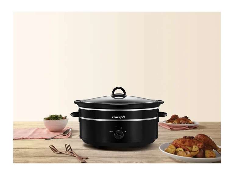 CrockPot 6.5L Slow Cooker - Perfect for Family Meals at Lidl £29.99 ...