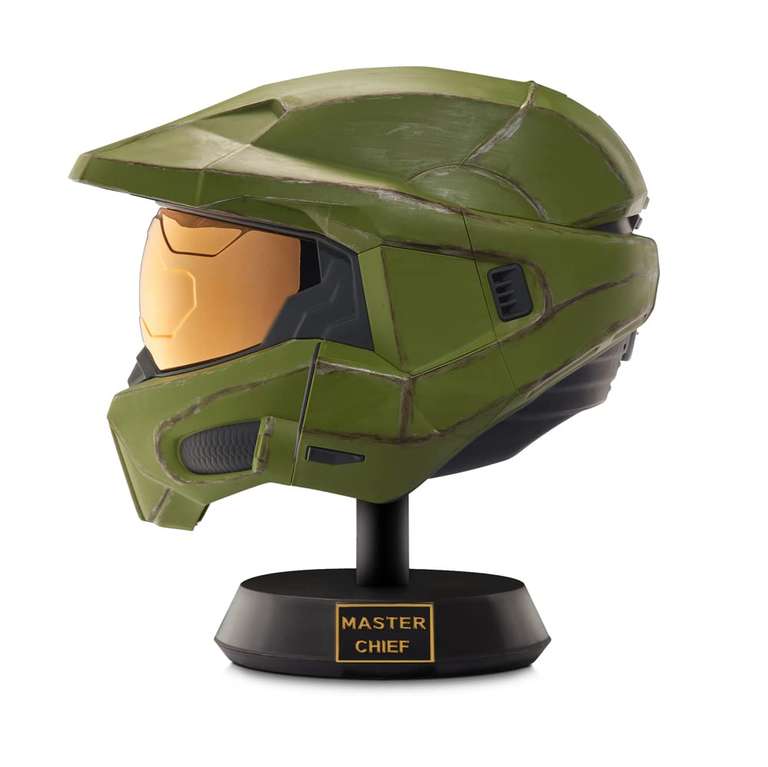 Halo Master Chief Deluxe Helmet with Stand - £48.19 at Amazon | hotukdeals