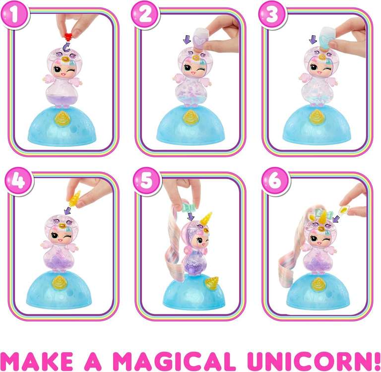 L.O.L. Surprise! Unicorns Tots - 1 Doll with Lava Lamp & Transparent ...