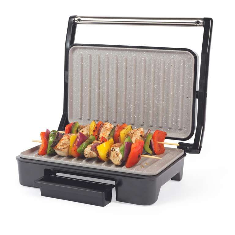 Salter Marblestone Electric Grill – 750W Health Grill, Non-Stick Plate ...