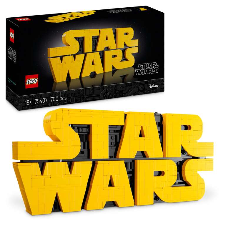 LEGO Star Wars 75407 Brick-Built Logo – £39.99 at Amazon | hotukdeals