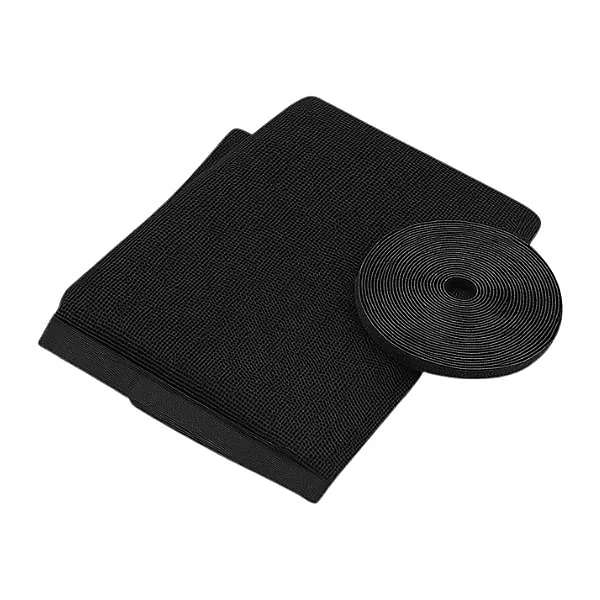 Black Velcro Fly Window Screen, 150 x 130cm Curtain, Screen Mesh ...