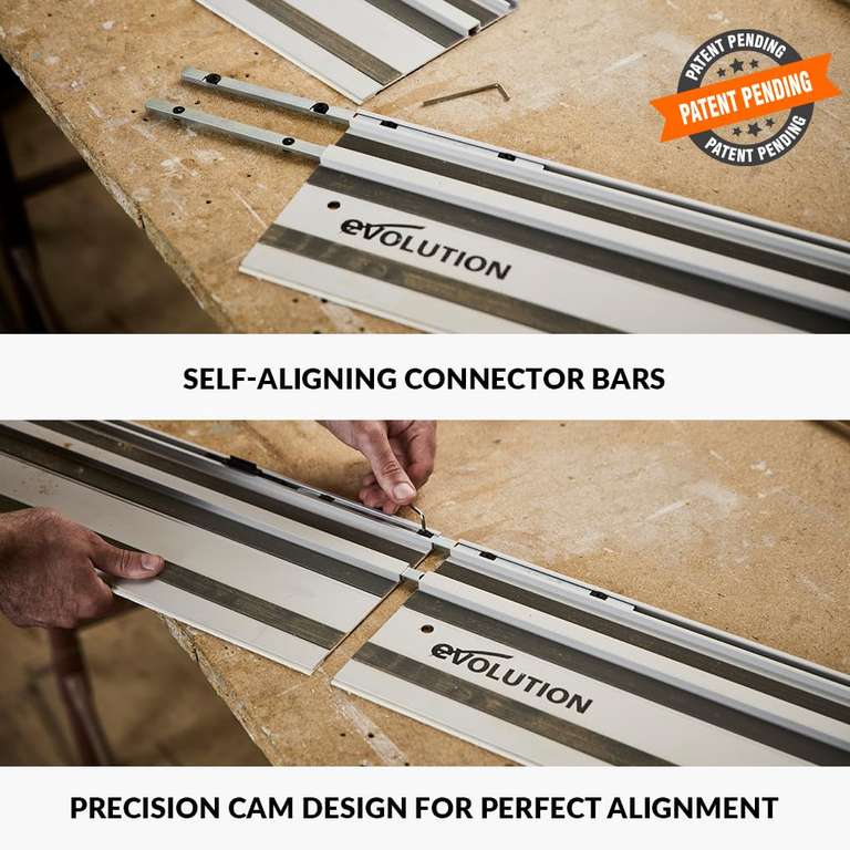 Evolution Power Tools ST1400-G2 Circular Saw Guide Rail / Track £56.94 ...