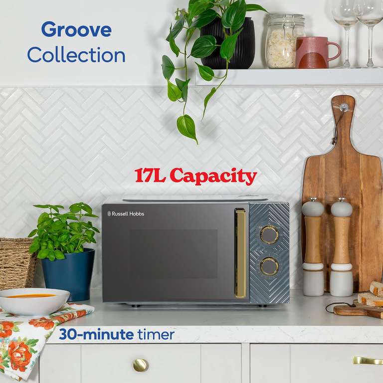 Russell Hobbs 17 Litre 700W Grey Solo Microwave, £78.89 at Amazon ...