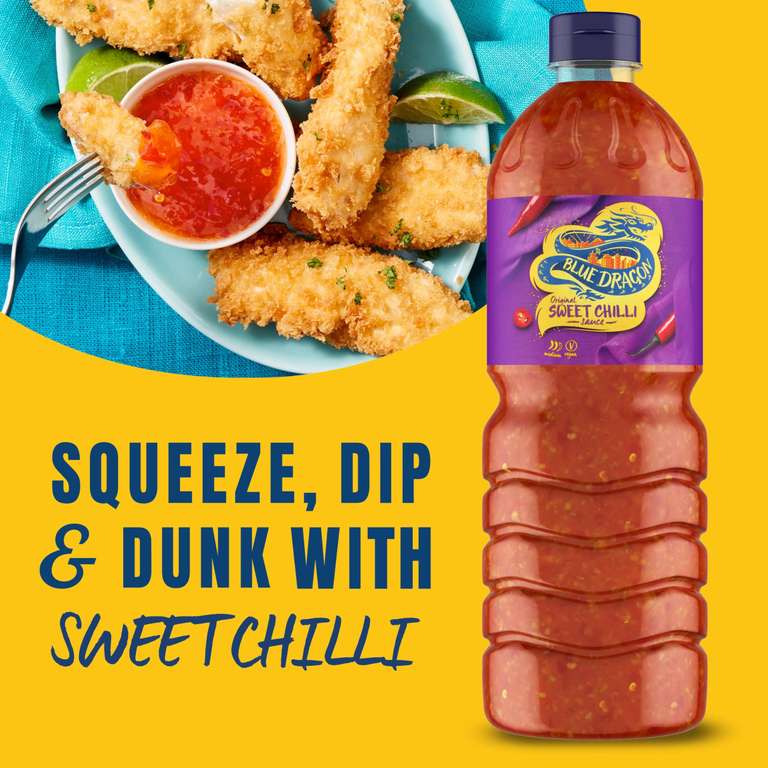Blue Dragon Thai Sweet Chilli Dipping Sauce 1L – Medium Heat at Amazon