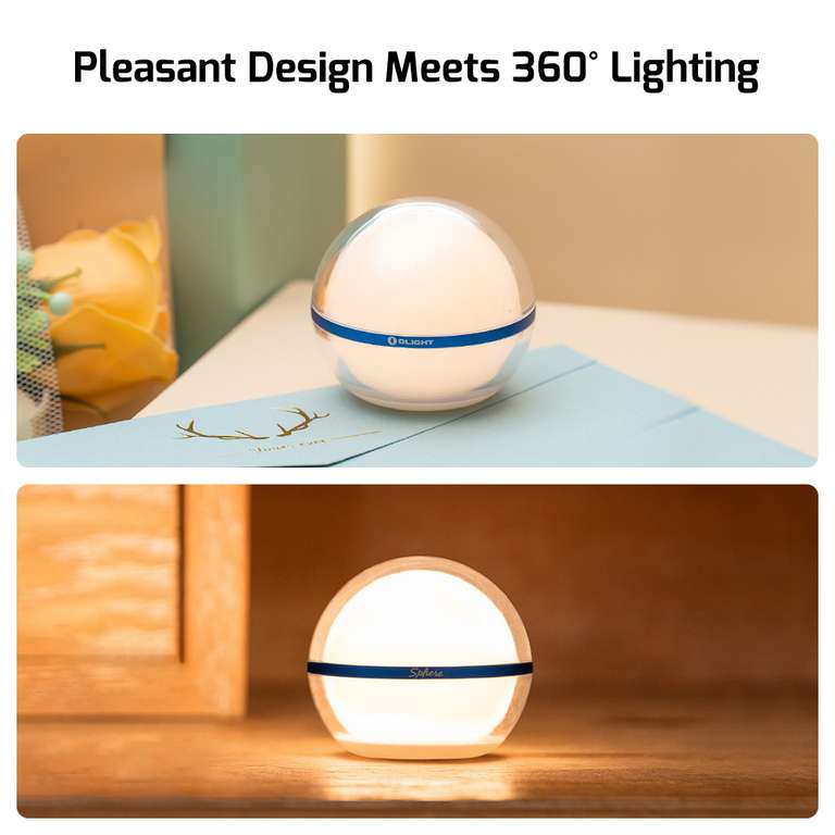 Sphere 360-degree Multi Colour Light with App Control + FREE i3E ...