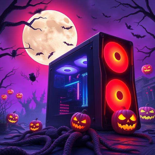 RTX 5070 Gaming PCs Under £900 - Spooky Halloween Edition at Palicomp ...