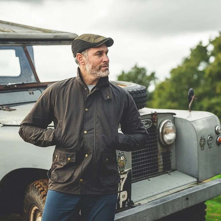 Wilde & King Mens Barton Waxed Jacket - Brown, £89.99 at SportPursuit ...