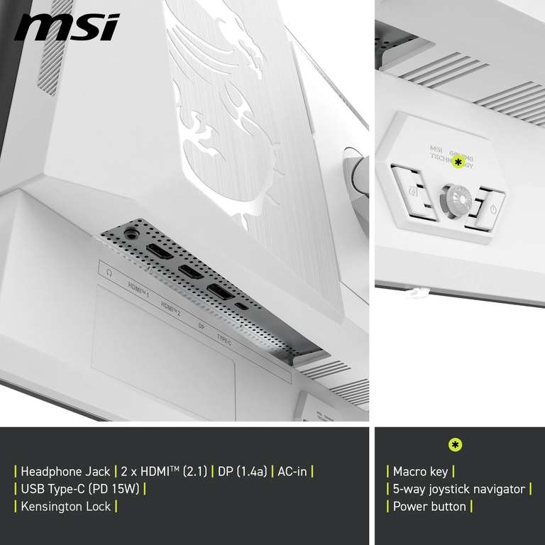 MSI MAG 272QPW QD-OLED X28 27-Inch WQHD Gaming Monitor £359.10 Bei ...