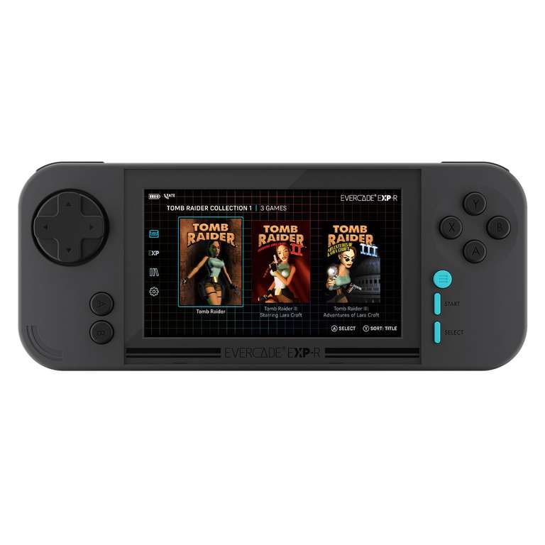 Evercade EXP-R Console with Tomb Raider Collection 1 – £73.97 at Amazon ...