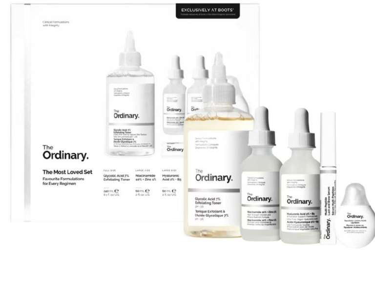 The Ordinary Most Loved Set - Limited Edition £29 at Boots | hotukdeals
