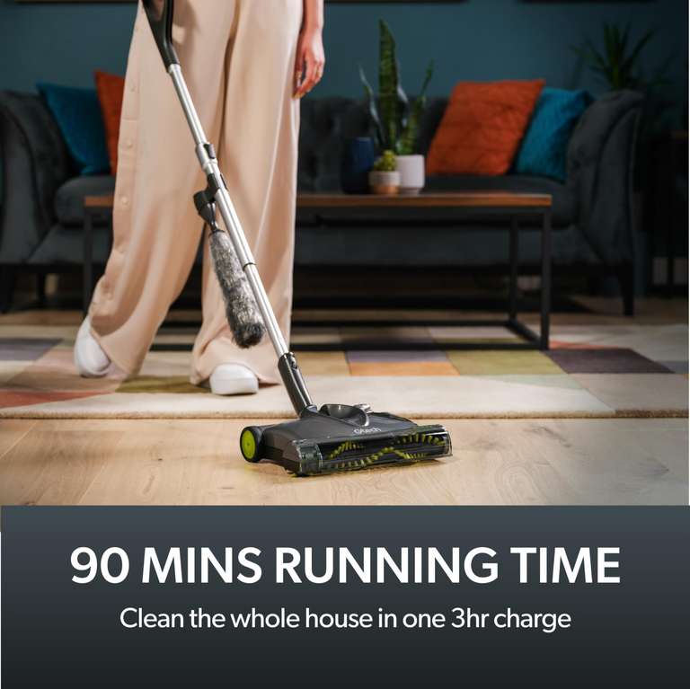 Gtech SW22 Lithium Power Sweeper | £59.00 at Amazon - 90 mins Runtime ...