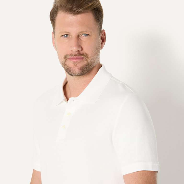 Amazon Essentials Men's Slim Fit Interlock Polo Shirt size XL | Hotukdeals