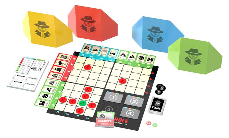 Murdle – The Board Game by Goliath | Clues, Codes & Mystery at Amazon £ ...