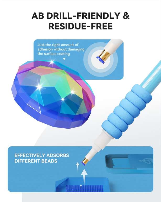 ARTDOT Diamond Art Putty Wax for Adults – Durable Stickiness at Amazon