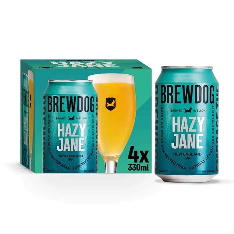 BrewDog Black Heart & Hazy Jane 4 Pack – in-store at Co-op, Epsom £1.63 ...