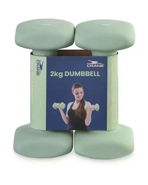 Crane Dumbbell Set 2kg or 3kg for Home Workouts at Aldi £6.99 | hotukdeals