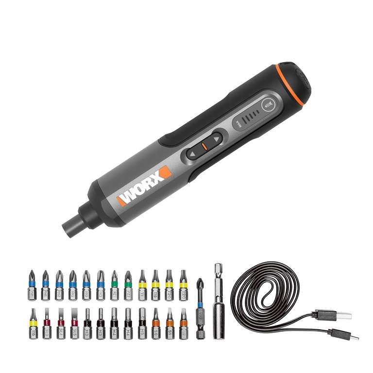 WORX WX240 3.6V Mini Electric Screwdriver – £22.29 at Amazon | hotukdeals