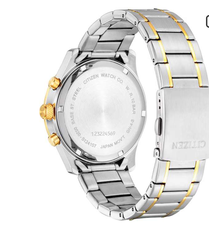 Citizen Chronograph Men's Two Tone Watch - £149 at H Samuel | hotukdeals