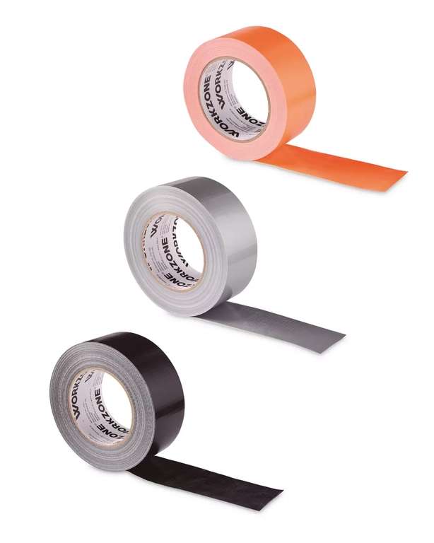 WORKZONE Adhesive Tape 50mm x 50m - Only £2.49 at Aldi | hotukdeals