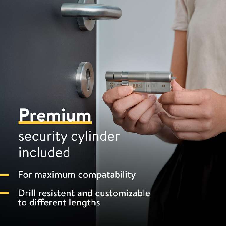 Nuki Smart Lock Ultra (Euro Profile) – £229.00 at Nuki Home Solutions ...