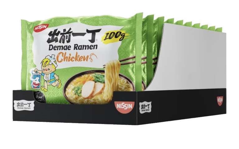 NISSIN Ramen Chicken Flavoured Instant Noodles 100g £6.50 at Amazon ...