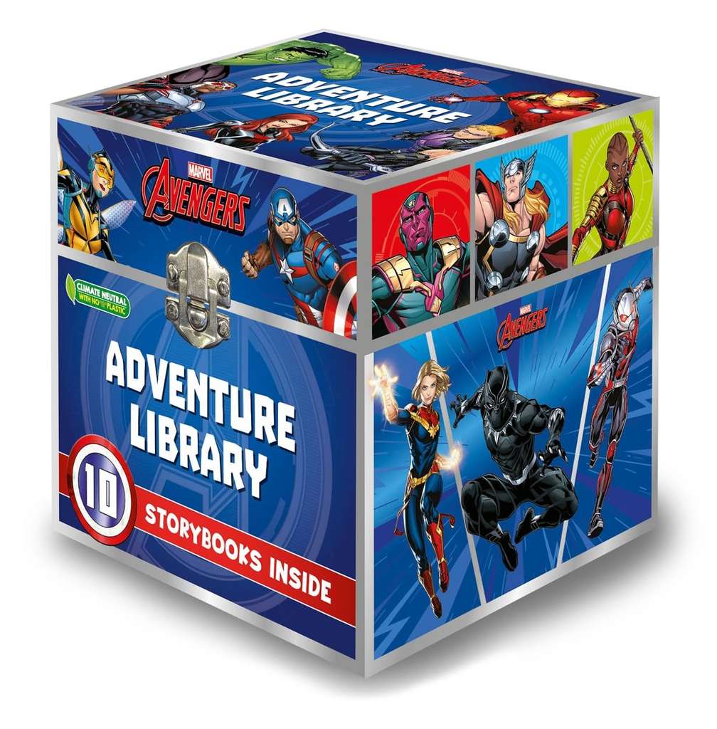 Marvel Avengers: Adventure Library 10 super stories inside a keepsake ...