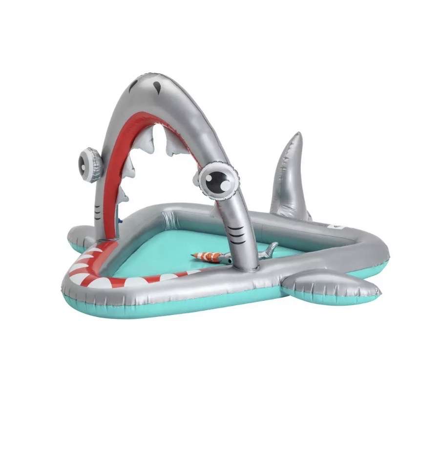 Chad Valley Shark Spray Paddling Pool – Fun Kids Splash at Argos