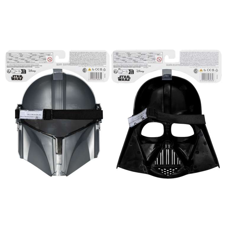 Star Wars Hasbro Mandalorian and Darth Vader Masks - Early Prime Day ...