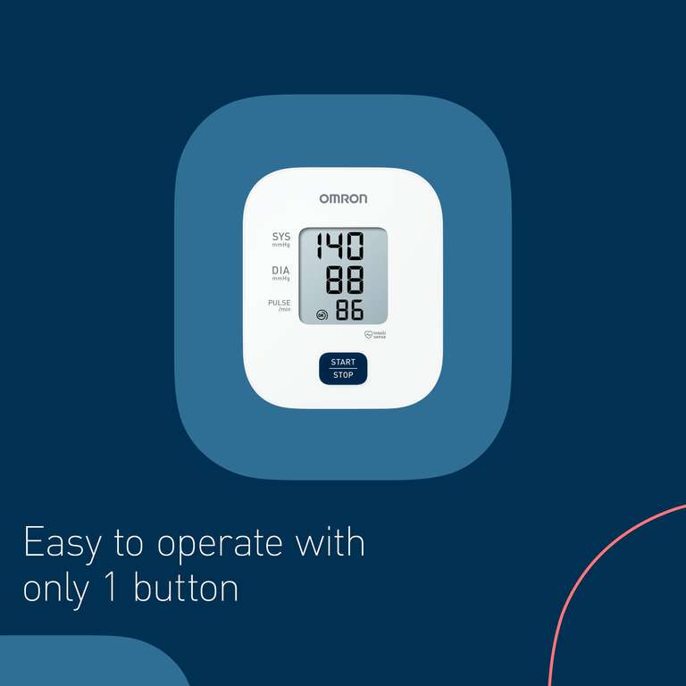 OMRON M1 Basic Automatic Upper Arm Blood Pressure Monitor, Clinically ...