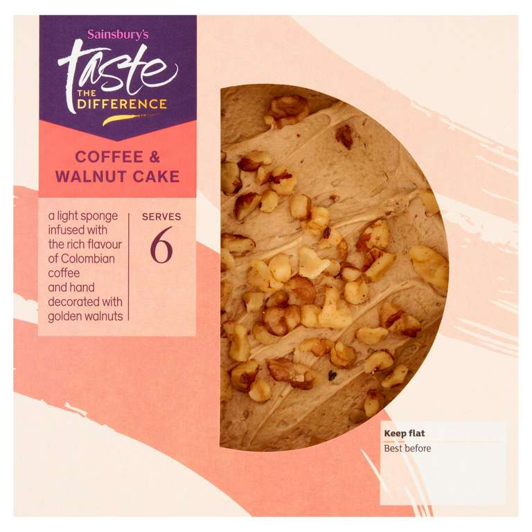 Taste The Difference Cakes: Victoria, Chocolate, Lemon & More - £2.50 ...