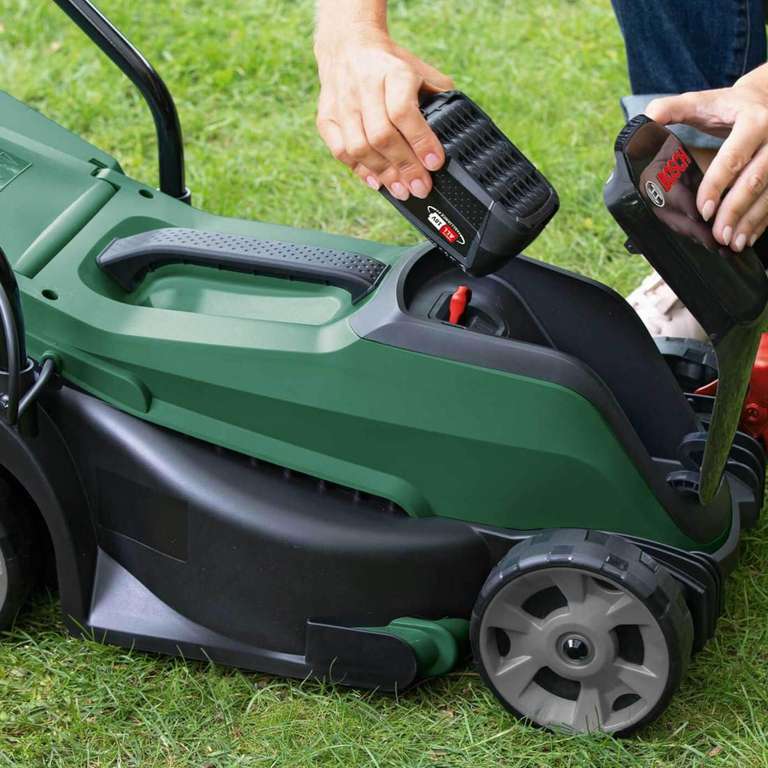 Bosch Green CityMower 18v 18V-32-300 Cordless Lawn Mower Body Only ...