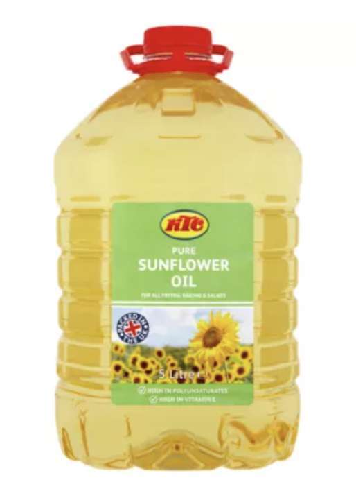 KTC Sunflower Oil 5L/Extended Life Veg Oil – £6.42 at ASDA Groceries ...