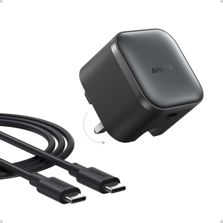 Anker Nano 45W USB C Plug Fast Charging, 6 ft Cable – £18.99 at ...