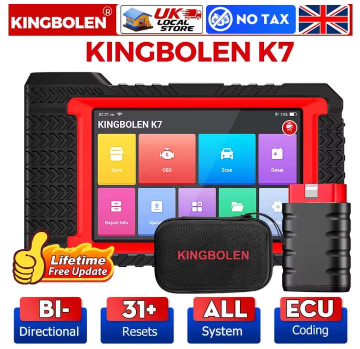 KINGBOLEN K7 ALL System 7 Tablet Diagnostic Tool at AliExpress - £137. ...