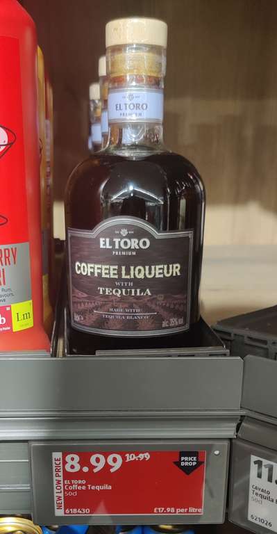 El Toro Coffee Liqueur with Tequila 50cl - £8.99 at Aldi | hotukdeals