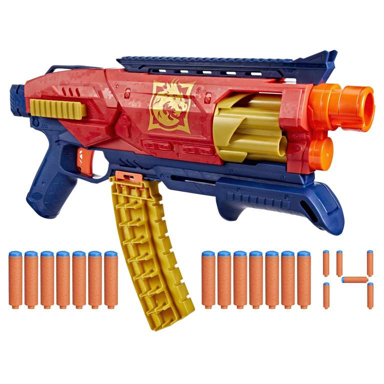 Nerf Loadout Shadowspeed Recon Blaster with 14-Dart Storage Attachment ...