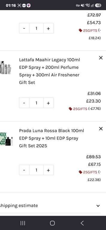 Lattafa Maahir Legacy 100ml EDP + 200ml Perfume + 300ml Air Freshener ...