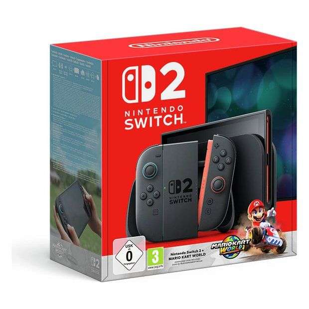 Nintendo Switch 2 & Mario Kart World Bundle at ASDA Groceries Luton - £ ...