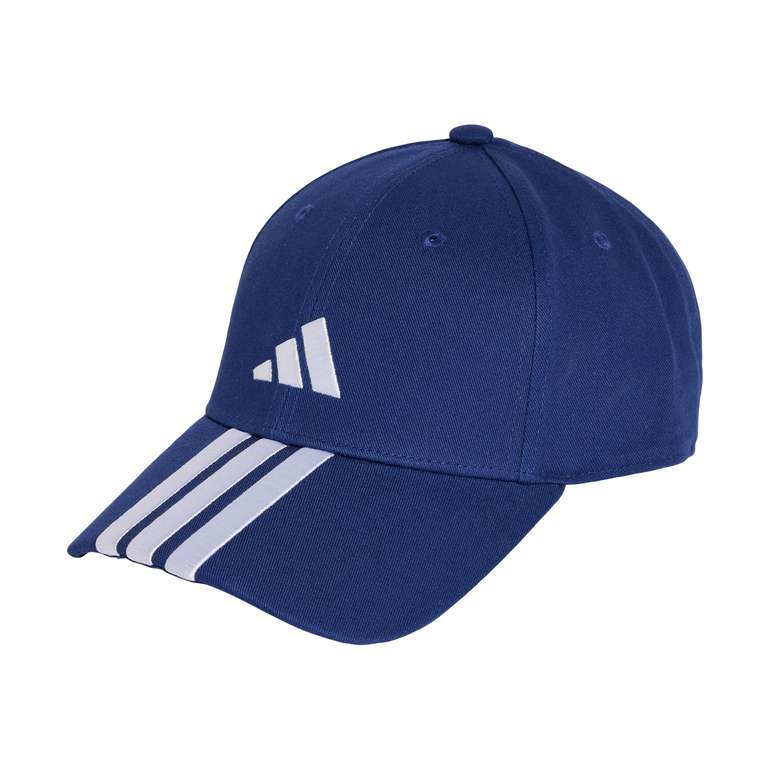 adidas 3-Stripes New Logo Baseball Cap Dark Blue Small/Large/One Size £ ...