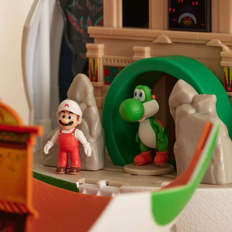 Super Mario Galaxy Movie Yoshi Egg Playset – 4 cm Fire Mario Figures ...