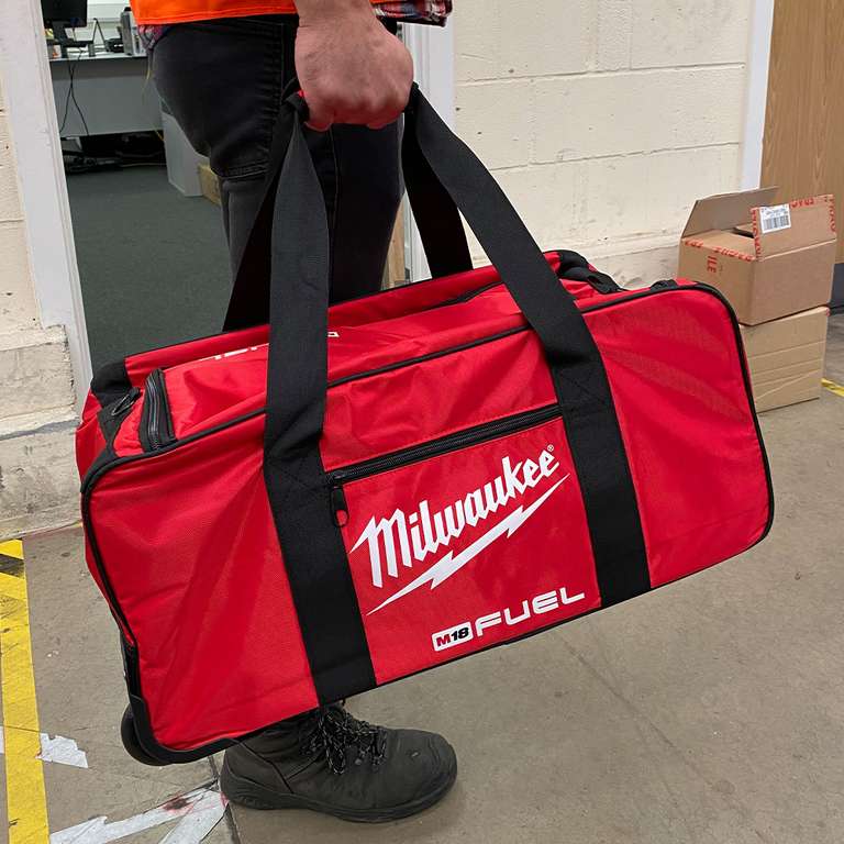 Milwaukee FUEL Large Wheeled Tool Bag ITS - £24.00 at Milwaukee FUEL ...