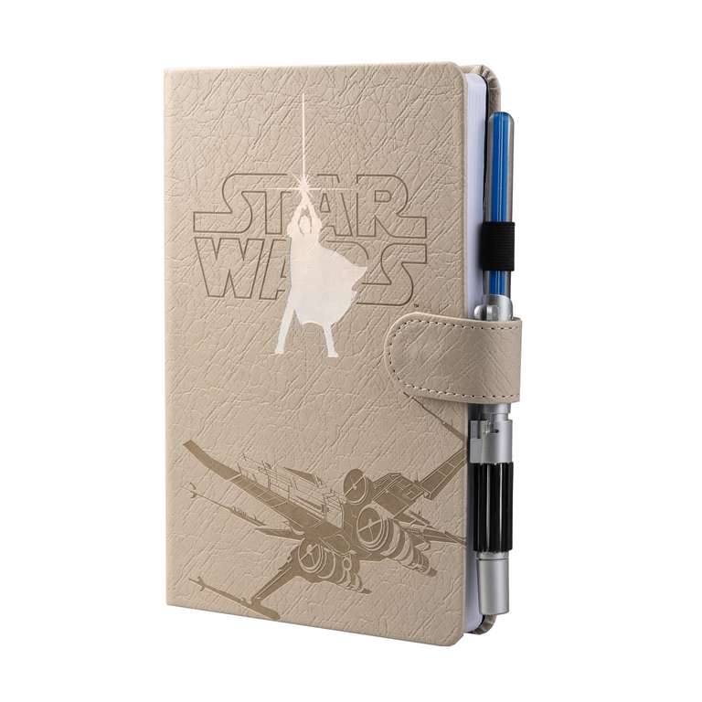 Luke Skywalker Lightsaber Pen A5 Notebook – £13.73 at Grupo Erik ...