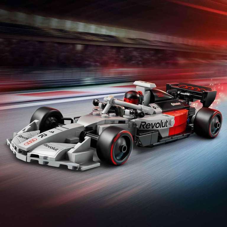 LEGO Speed Champions Audi Revolut F1 Team R26 Race Car Set 77259 ...